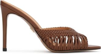 Kazar Femme, Chaussures, Brun, Taille: 39 EU Mules &agrave; Talons Tress&eacute;es