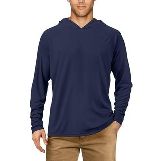 Generic Sweat-shirt &agrave; col rond pour homme - Pull dhiver &agrave; manches longues - Coupe ample - Haut de base - Mode d&eacute;contract&eacute;e - Veste de sport - Manches courtes,