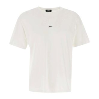 A.P.C. A.p.c., Homme, Tops, Blanc, Taille: S T-Shirt