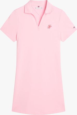 Tommy Hilfiger Robe courte polo en coton m&eacute;lang&eacute;