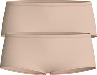 CALIDA Femme Slip Paquet de 2 Sleek Skin Hipster Slip 2P