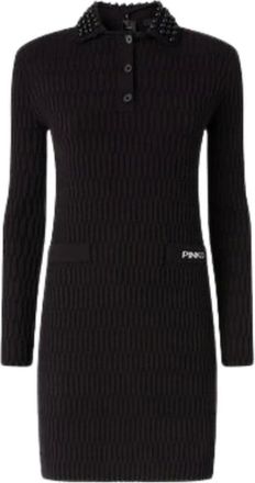 Pinko Pinko, Femme, Robes, Noir, Taille: 36 FR York Dress