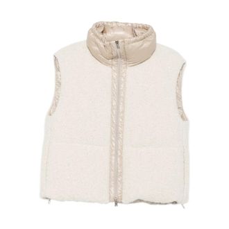 Herno Paillettenweste - - Jackets - Damen - Wei&szlig; - L