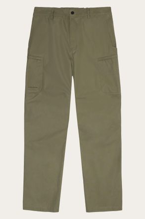 Knowledge Cotton Apparel Herren vegan Hose Vent Canvas 200 Burned Olive