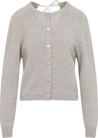 Carven Femme, Pulls, Gris, Taille: 38 FR Gilet en maille