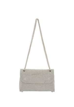 Faina Klappentasche Klappentasche Frauen Silber