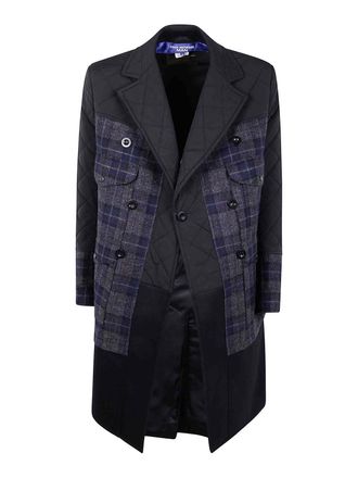 Junya Watanabe Manteau Long - Bleu
