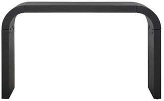 Safavieh Gebogenes Holz Konsolentisch, Schwarz, 30 x 132 x 78