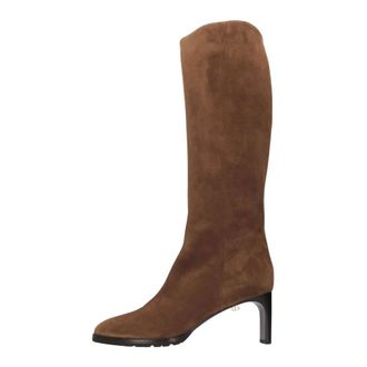 Maisons Skorpios Bottes Vicky en Daim - Femme - Chaussures - Brun - Taille: 42 EU