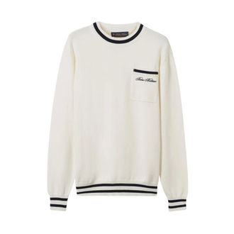 Brooks Brothers Herren, Strickwaren, Weiß, 2XLGröße