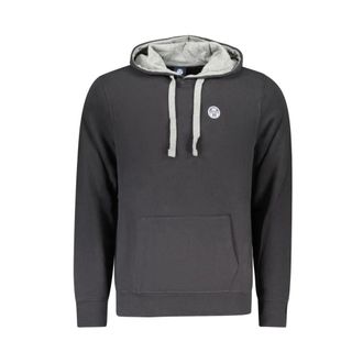 North Sails Homme, Sweatshirts et sweats à capuche, Noir, Taille: M SweaT-shirt à capuche à manches longues