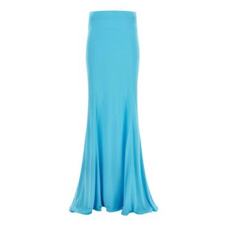 Tom Ford Impossible Rock mit Schleppe - - Skirts - Damen - Blau - S