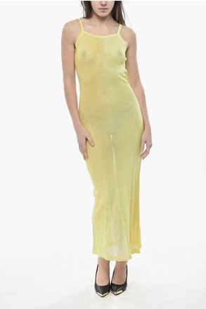 Acne Studios Acid-Wash Mesh Slip Dress size Xs