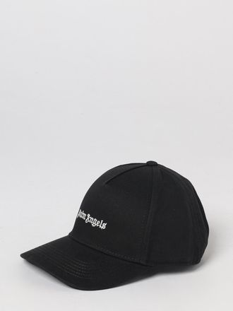 Palm Angels Casquette de baseball en coton avec logo brod&eacute; contrastant