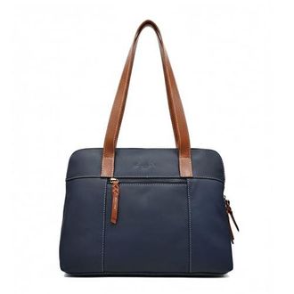 Zerimar | Sac &agrave; main en cuir v&eacute;ritable pour femme, style d&eacute;contract&eacute; | Sac &agrave; main en cuir naturel pour femme avec plusieurs compartiments | Id&eacute;al au quotidien