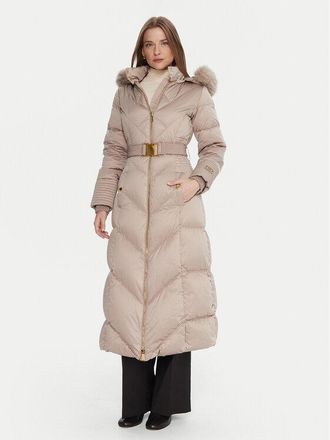 Guess Winterjacke 5BGL39 7374A &Eacute;cru Regular Fit