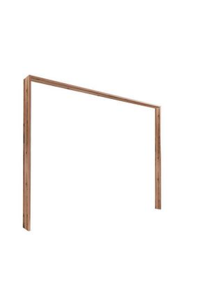 MID.YOU Mid.you Passepartoutrahmen Fold, Eiche, Holzwerkstoff, 192x215x23 cm, Schlafzimmer, Kleiderschr&auml;nke, Schrankzubeh&ouml;r