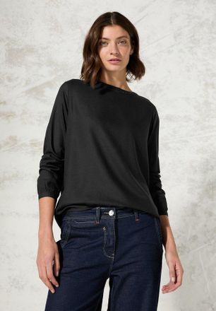 Cecil Langarmbluse aus softer Viskose