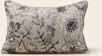 Madura Housse De Coussin Florabel Bleut&eacute; et fusain - GRIS