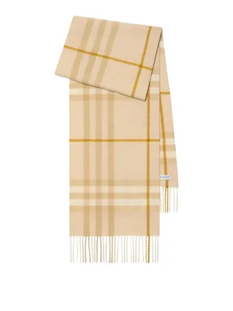 Burberry &Eacute;charpe - Jaune