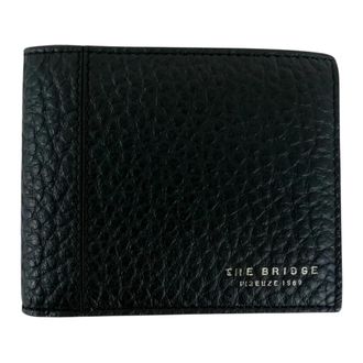 The Bridge Portefeuille Bifold Manfredi - Femme - Accessoires - Noir - Taille: ONE Size