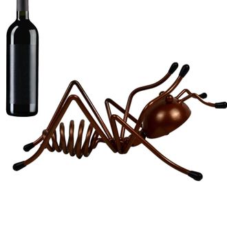 Generico Weinst&auml;nder: Ameisenstatue, dekorativer Flaschenhalter, kompakte Tischstatue, k&uuml;nstlerische Ausstellungsfiguren, kreativer Organizer f&uuml;r das Wohnzimme