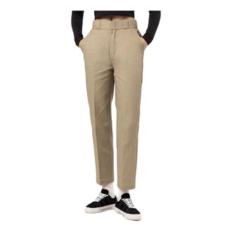 Dickies Phoenix Cropped Rec - - Trousers - Damen - Beige - W31
