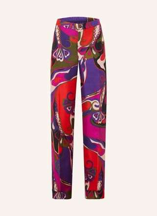 Pucci Marlenehose Aus Seide pink