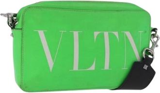 Valentino Sac bandouli&egrave;re vintage Pre-owned - Femme - Pre-owned - Vert - Taille: ONE Size