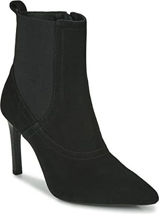 Geox Femme D Faviola B Bottines, Black, 38.5 EU