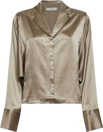 Co Femme, Blouses et Chemises, Brun, Taille: 38 FR Co Chemises