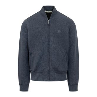 Etro Homme, Vestes, Bleu, Taille: L Bomber Jacket avec Logo