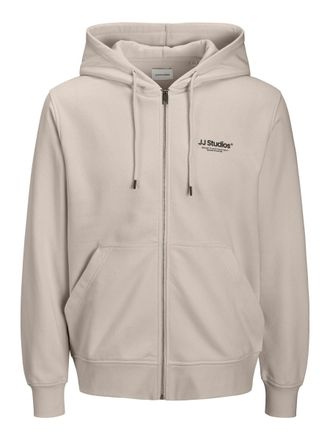 Jack & Jones Male Kapuzenjacke Plus Size Gedruckt Kapuzenjacke