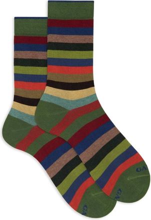 Gallo Gallo, Femme, Sous-v&ecirc;tements, Multicolore, Taille: ONE Size Calze corte cotone righe pari