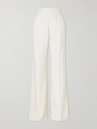 Vivienne Westwood Pantalon Large En Cady Stretch Bonny - Blanc
