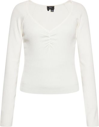 Faina Bluse f&uuml;r Damen - Wollwei&szlig;