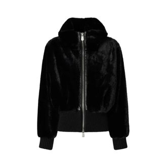 Pinko Faux Fur & Shearling Jackets - - Jackets - Damen - Schwarzk - S