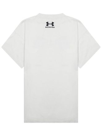 Balenciaga Oversized Cotton T-Shirt - White