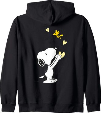 Peanuts Snoopy Mein Herz ist bei Dir, golden Kapuzenjacke