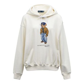 Polo Ralph Lauren Damen, Sweatshirts & Hoodies, Wei&szlig;, MGr&ouml;&szlig;e