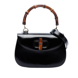 Gucci Pre-owned Bamboo Night - Femme - Pre-owned - Noir - Taille: ONE Size