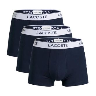 Lacoste Tripack Boxers Baumwolle Stretch - - Underwear - Herren - Blau - S