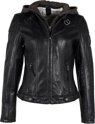 Mauritius Lederjacke Gipsy Mauritius Damen Lederjacke CACEY LEGV - Black