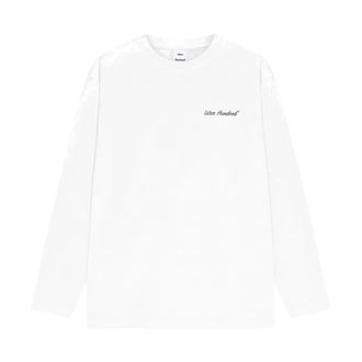 Won Hundred LA LS Italic Shirt - - Tops - Herren - Wei&szlig; - XS