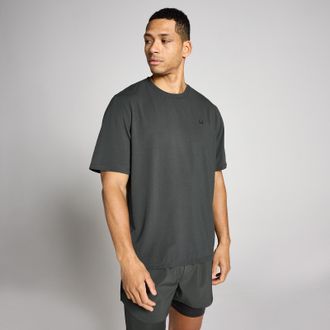 MyProtein T-shirt oversize coton modal MP homme - Noir d&eacute;lav&eacute; - XS