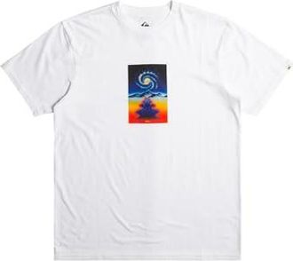 Quiksilver Homme MW Logo T-Shirt, Henna, XS EU