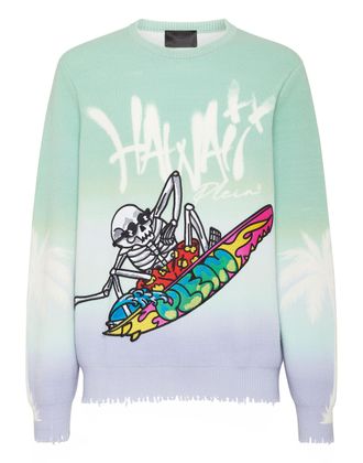 Philipp Plein Rundhalspullover Hawaii