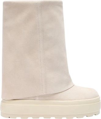 Casadei Femme, Chaussures, Beige, Taille: 36 EU Renna Double Face Bottes