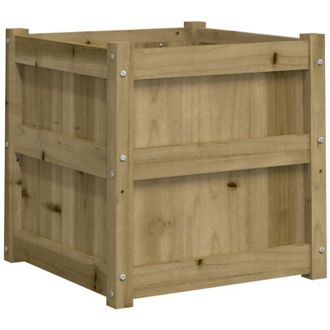 vidaXL Jardini&egrave;re 50x50x50 cm bois de pin impr&eacute;gn&eacute; Vidaxl