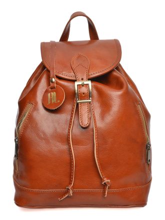 Anna Luchini Braun Rindsledertasche